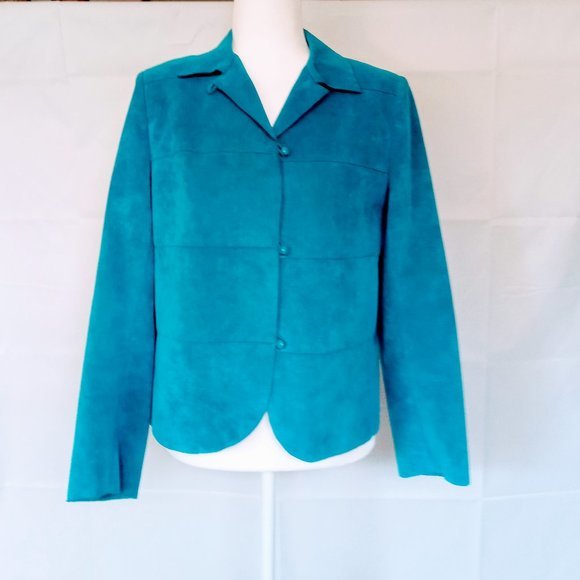 Ultra Suede | Jackets & Coats | Ultrasuede Brand Fabric Jacket Blazer ...